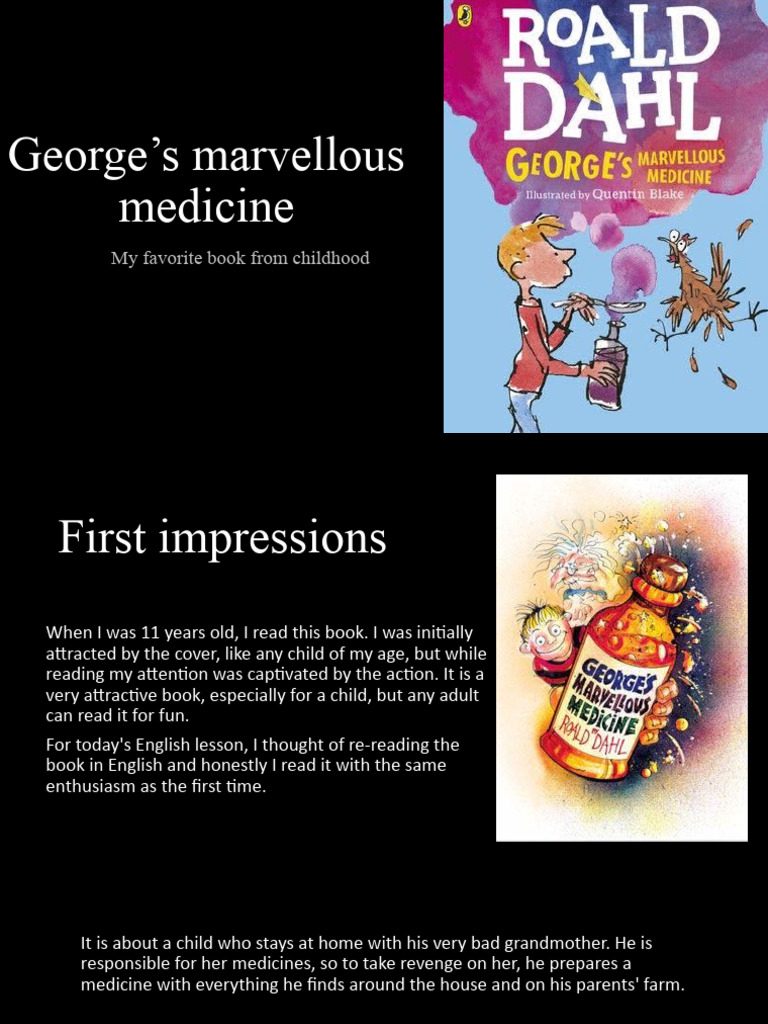 George's Marvellous Medicine | PDF
