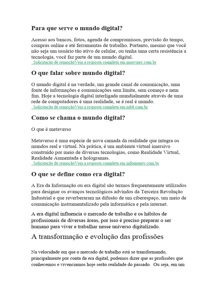 Novidades Do Mundo Digital | PDF