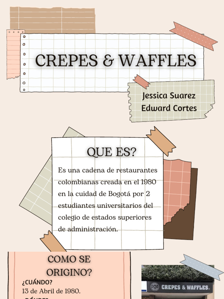 Crepes & Waffles | PDF | Planificación | Business