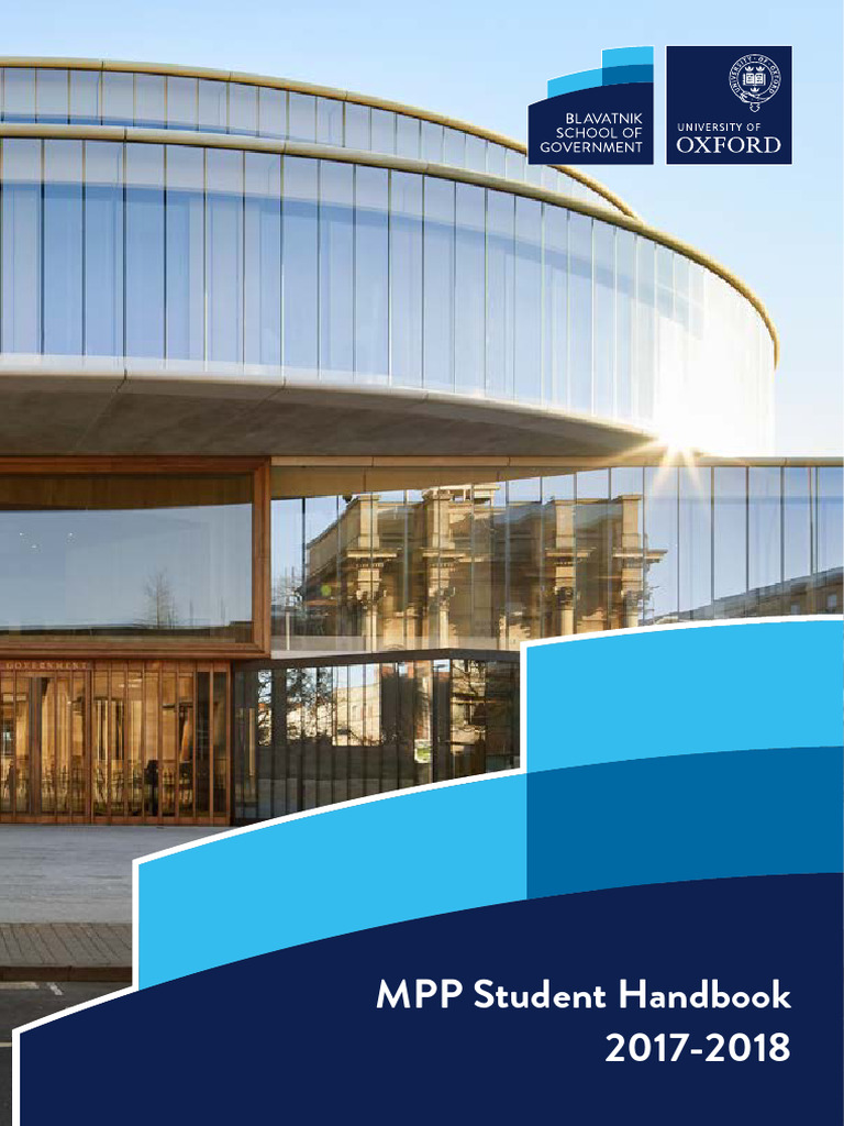 FINAL 2017-18 MPP Handbook | PDF | Policy | Economics