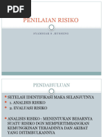 7 Tabel Penentuan Kriteria Risiko | PDF