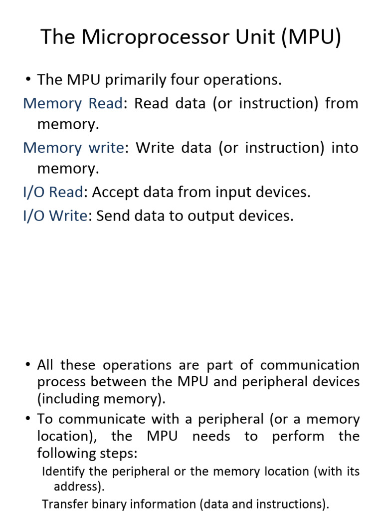 8085 Microprocessor Pin Configuration | PDF | Input/Output | Central ...