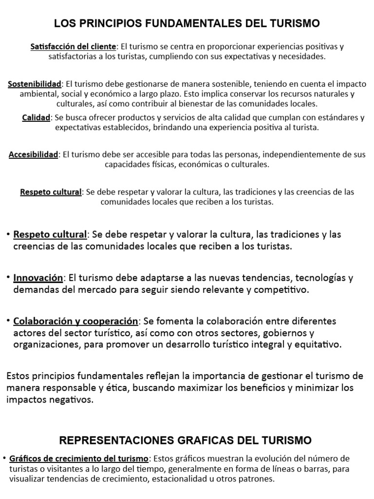 Principios Fundamentales 7654 | PDF | Turismo | Sustentabilidad