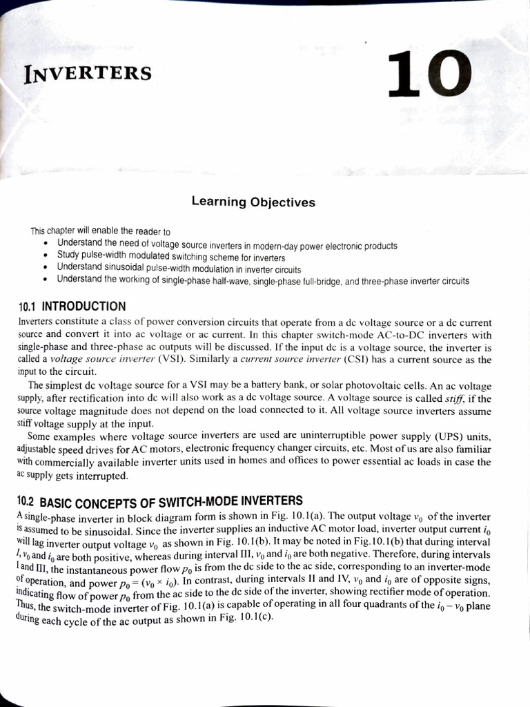 Inverters | PDF | Power Inverter | Rectifier
