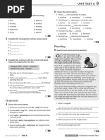 Teen Explorer 7, Unit 1 Test B Klucz Odpowiedzi | PDF