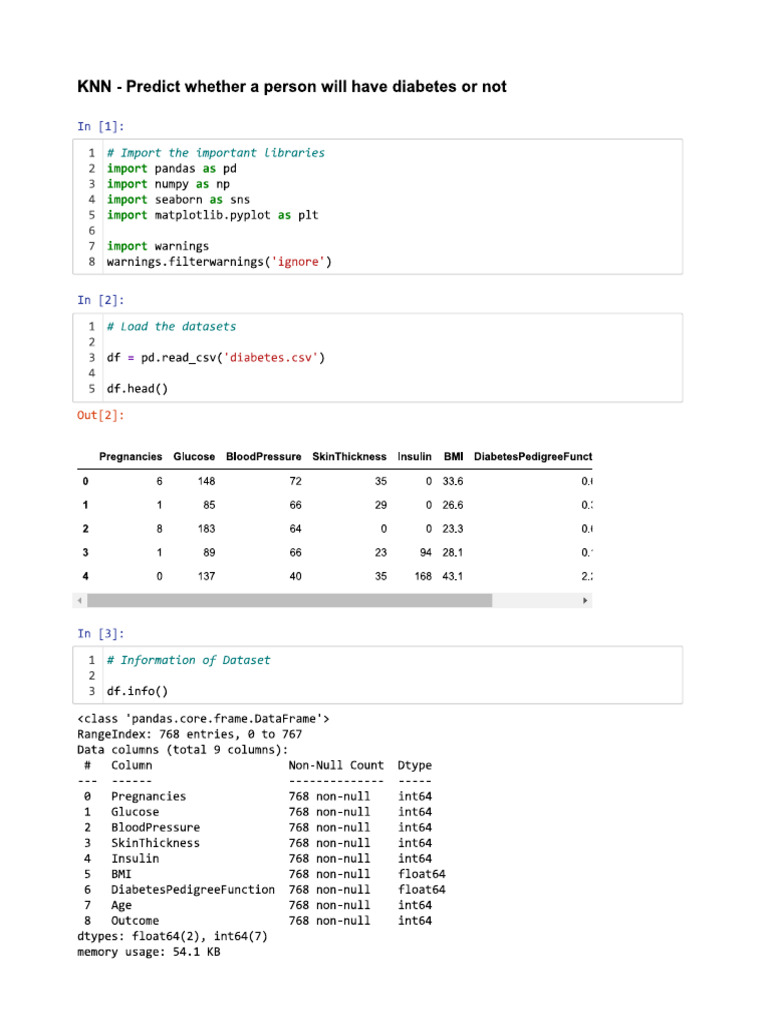 KNN Classification | PDF