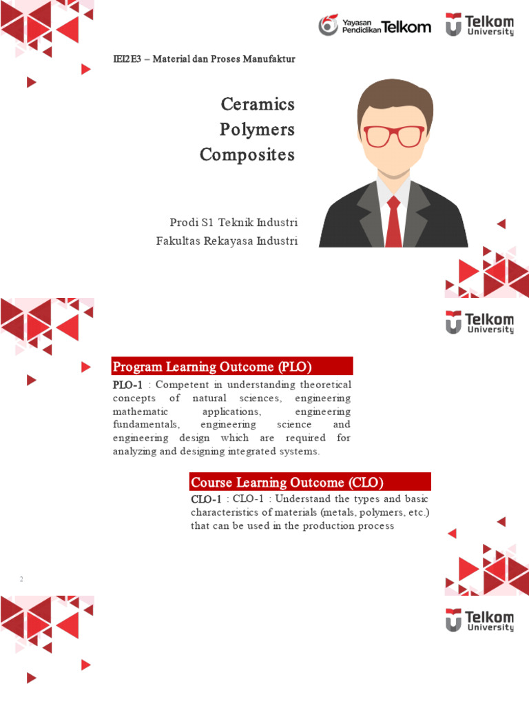 7 - 2022 - Ceramic Polymer and Composite | PDF | Polymers | Deformation (Engineering)