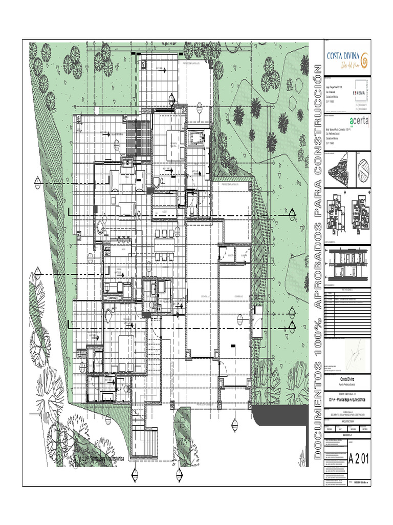 A 2 01 - OV-A - Planta Baja Arquitectónica-Layout1 | PDF