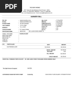 Medical Bill Submission Form For Central Govt Employee | PDF | Health ...