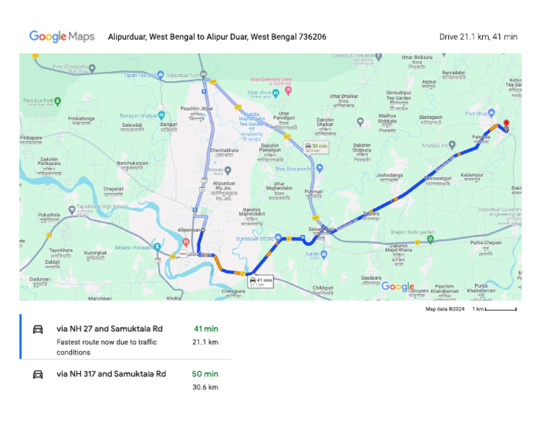 Route Chart | PDF