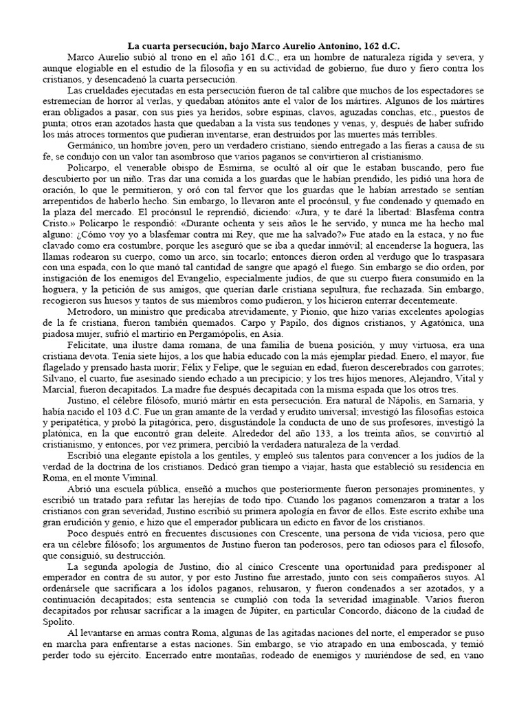 La Cuarta Persecución | PDF