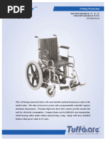 Wheelchair Specifications Overview | PDF | Wheelchair | Car