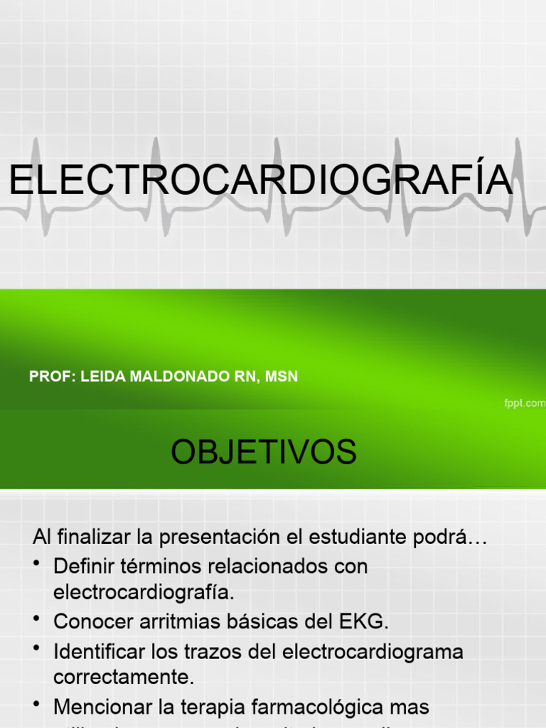 Electro Cardio Graf I A 1 | PDF | Electrocardiografia | Corazón