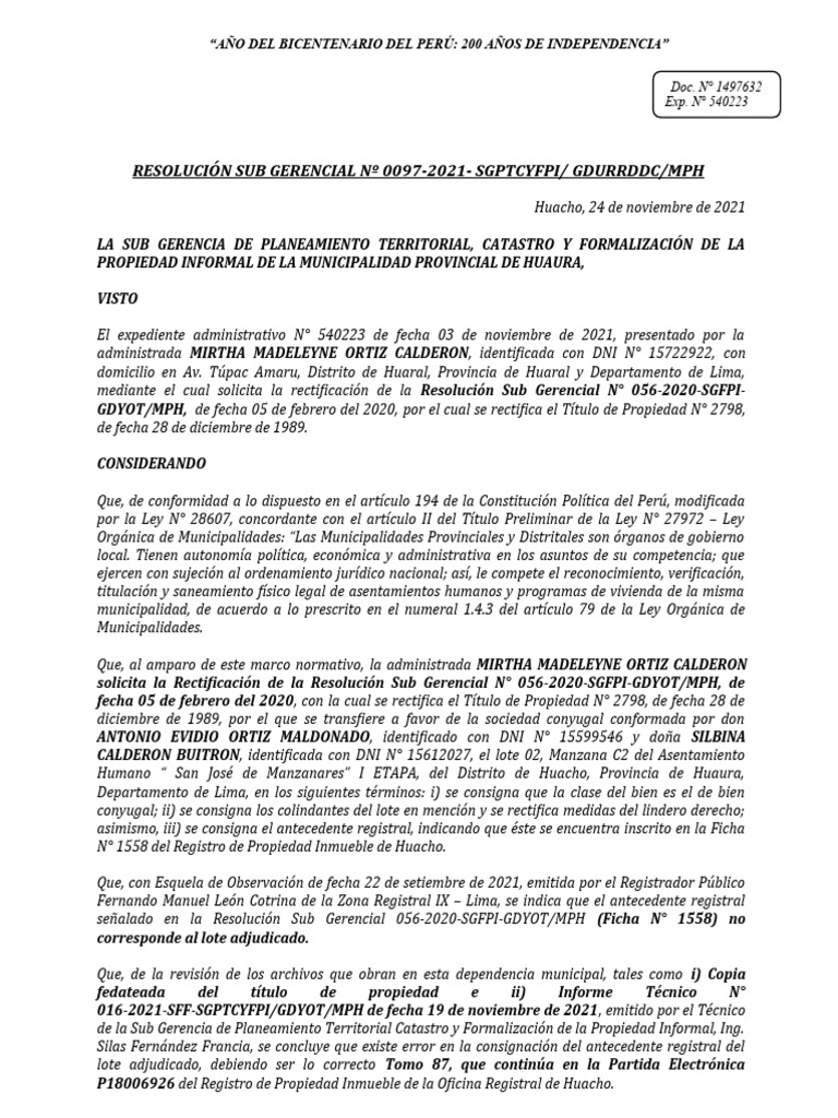 Res 1 | PDF | Justicia | Crimen y violencia