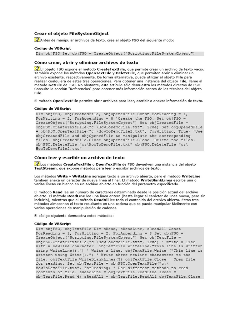 Manual - VBScript - DocumentosdeTexto | PDF | Archivo de computadora ... Manual - VBScript - DocumentosdeTexto | PDF | Archivo de computadora ...
