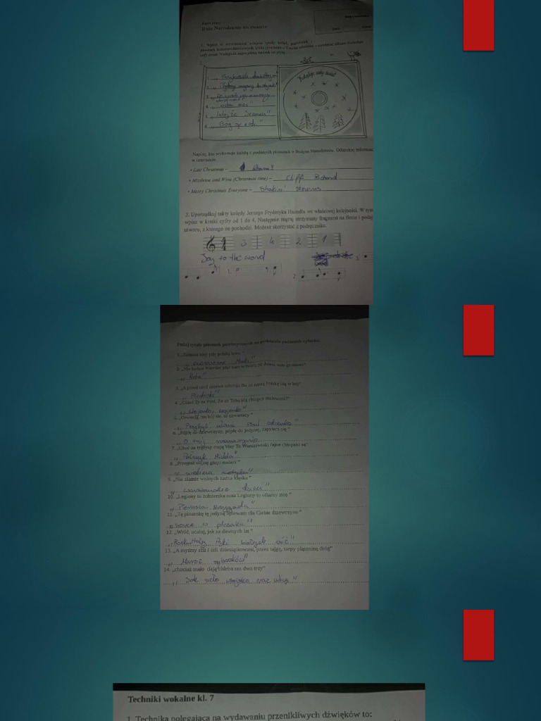 Zadanie Muzyka | PDF