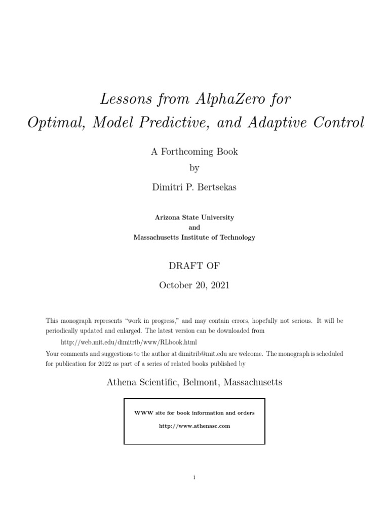 Lessons From Alphazero | PDF | Mathematical Optimization | Artificial Neural Network