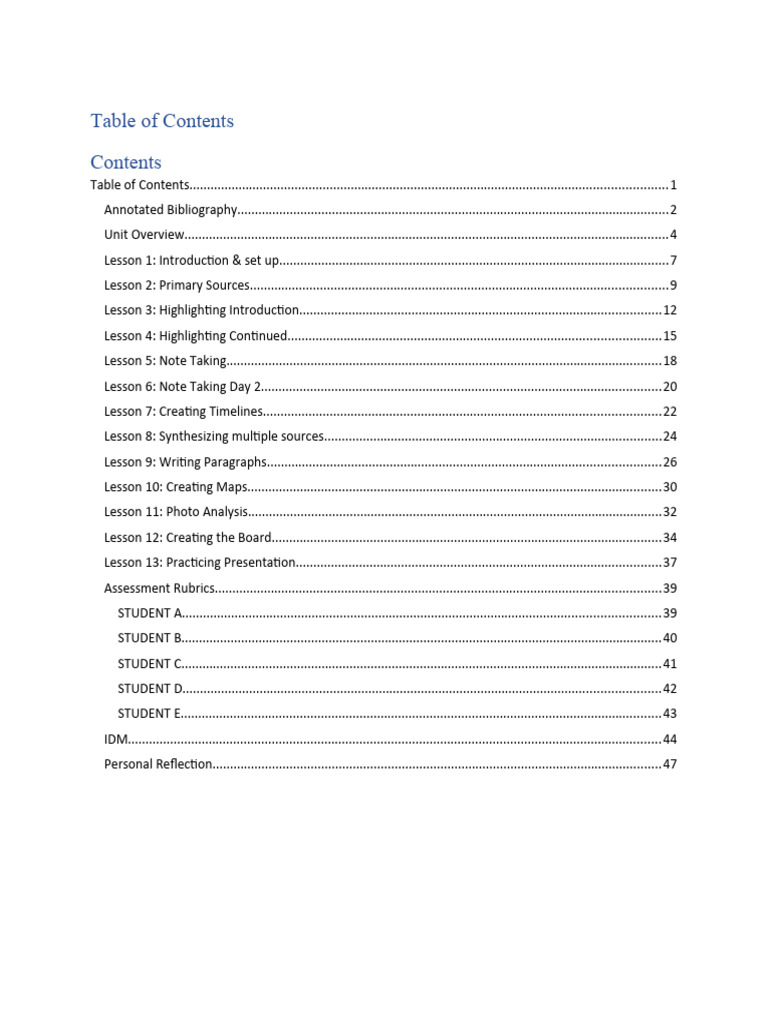 DBQ Unit Final | PDF | Teachers | Worksheet