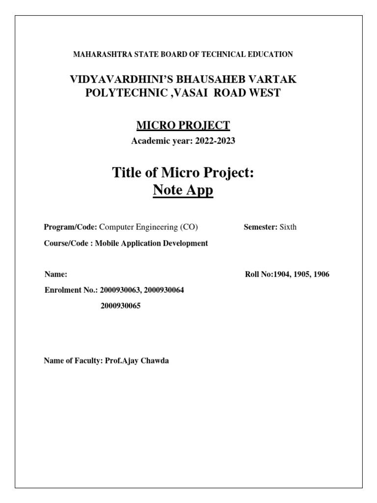 MAD MP | PDF | Android (Operating System) | Mobile App