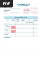 Prueba de Screening - Battelle | PDF