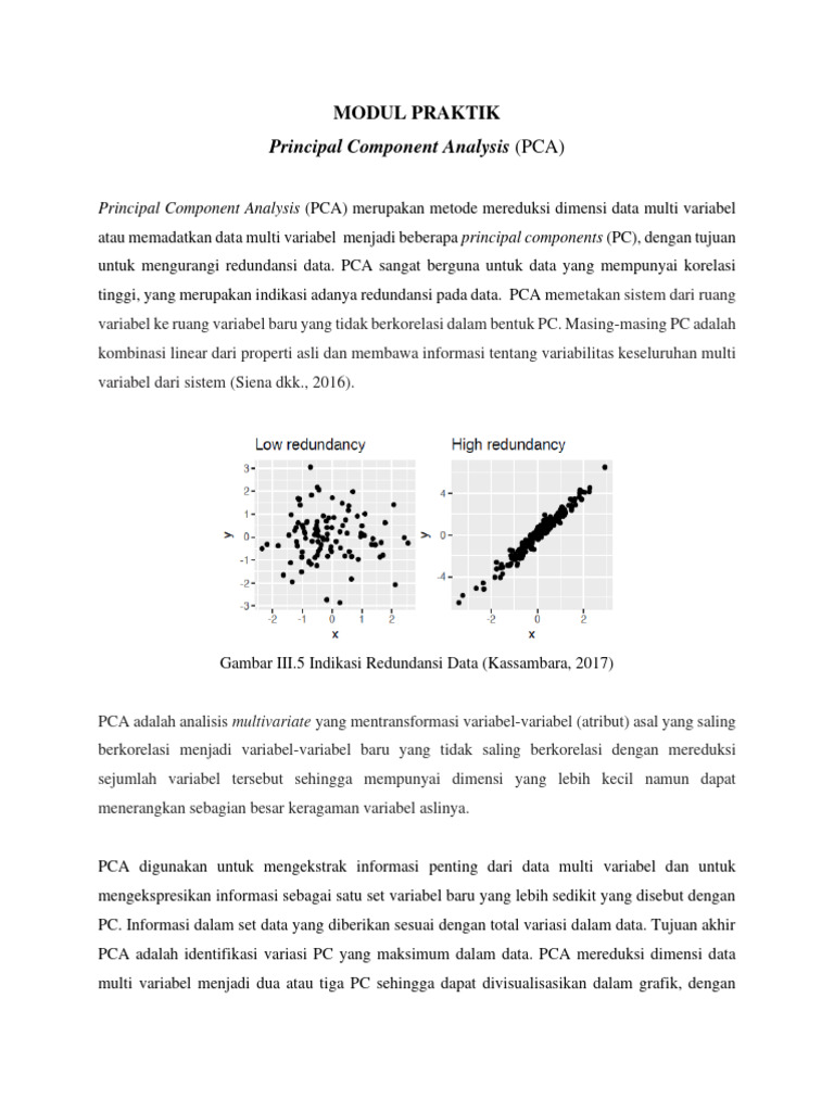 Principal Component Analysis | PDF