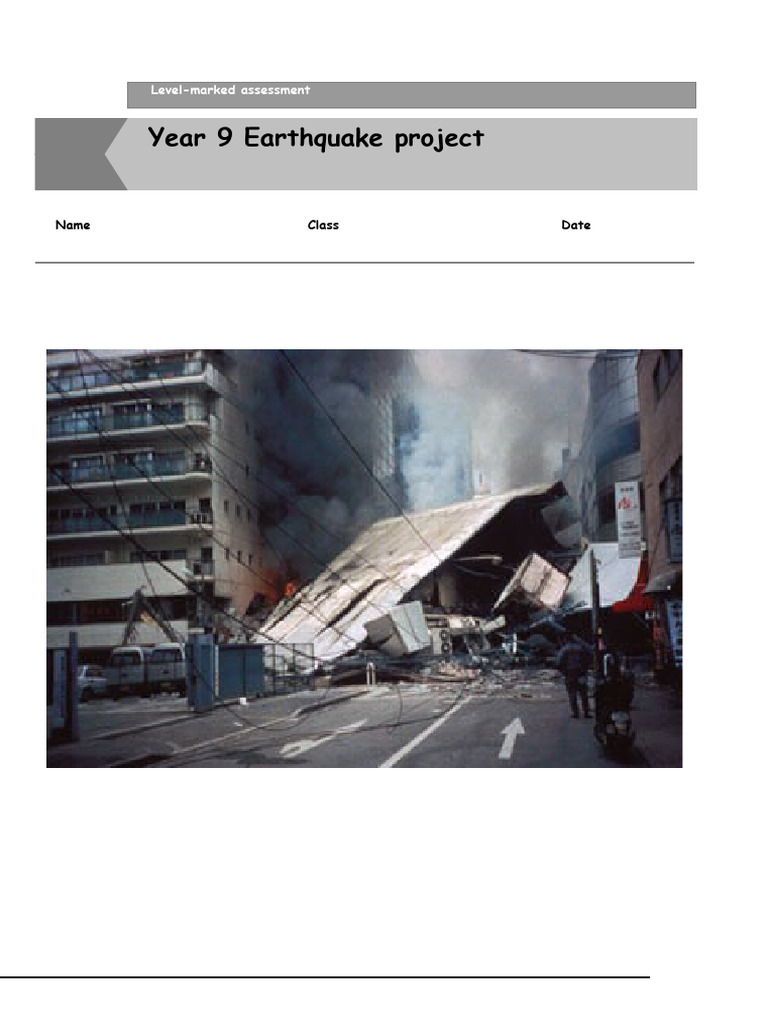 Earthquake HWK Project | Download Free PDF | Earthquakes | United ...
