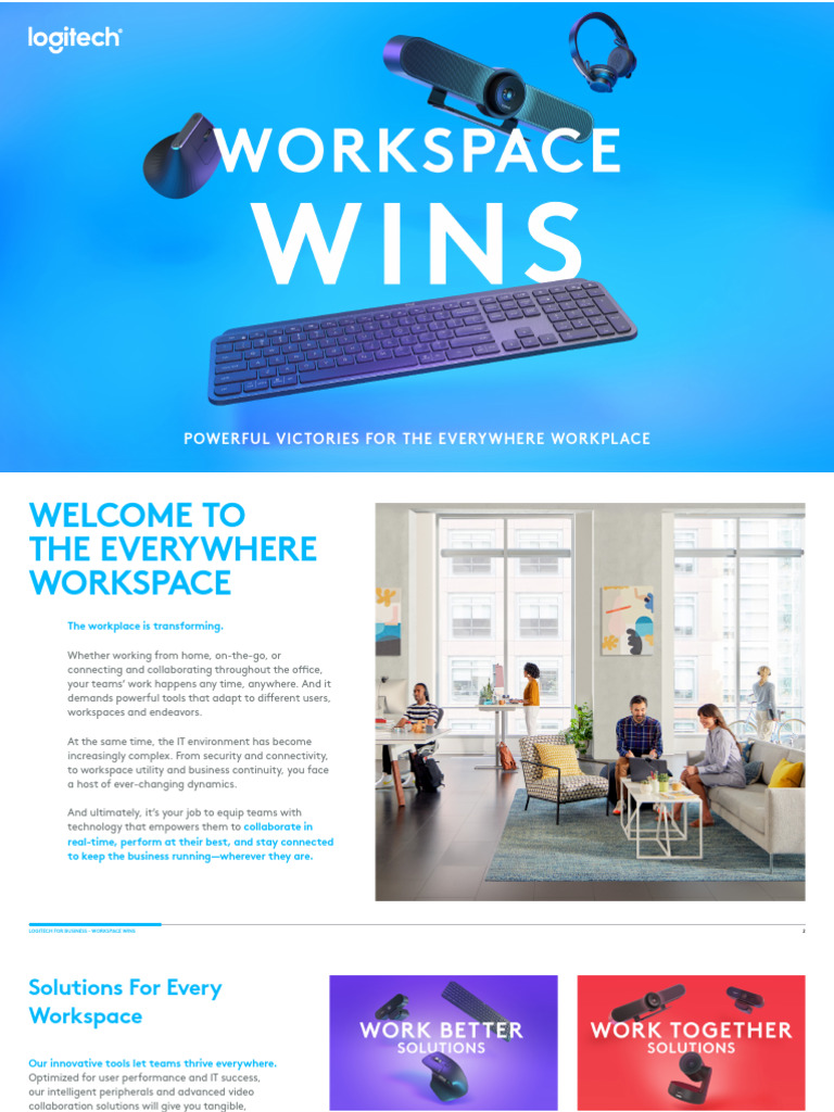 Workspace Wins Brochure Full | PDF | Tablet Computer | Application Software