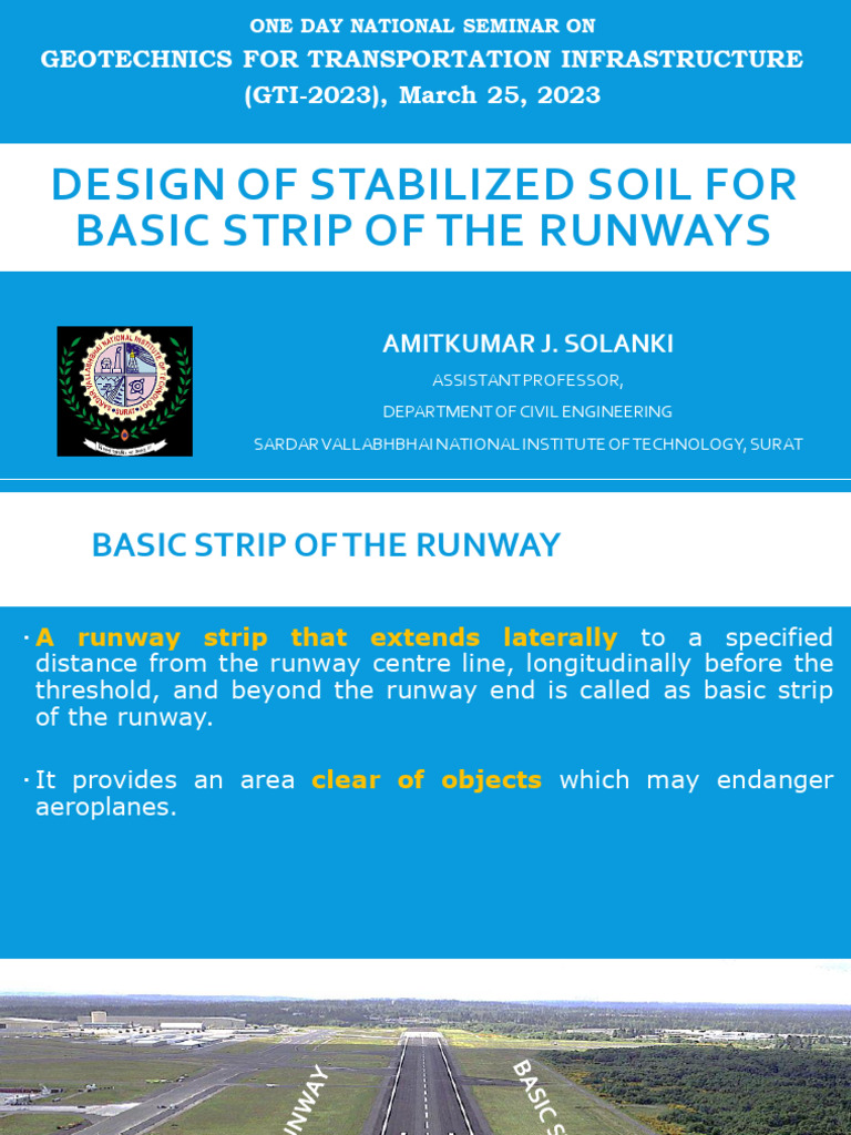 4.AJS - GTI2023 - Design of Stabilized Soil For Basic Strip of The Runways | PDF | Runway ...