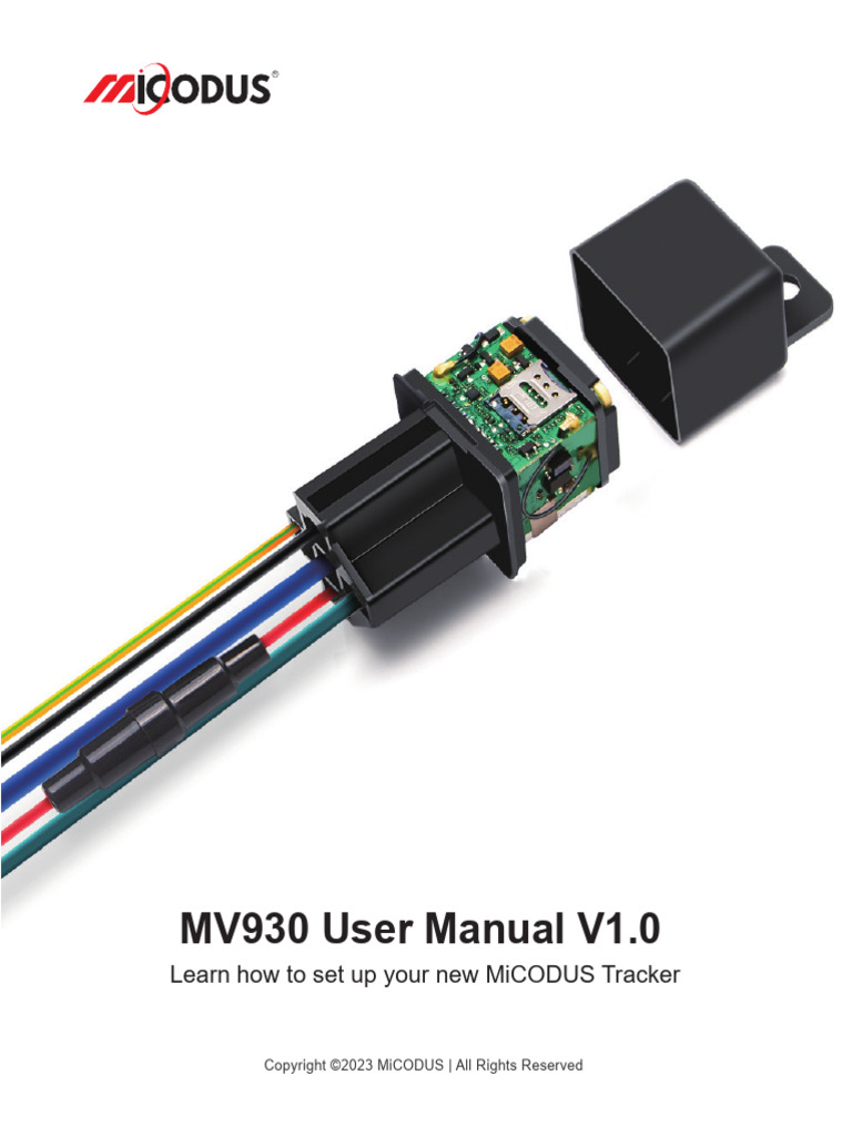 Manual Gps Mv930 User Guide | PDF | Global Positioning System | Mobile App