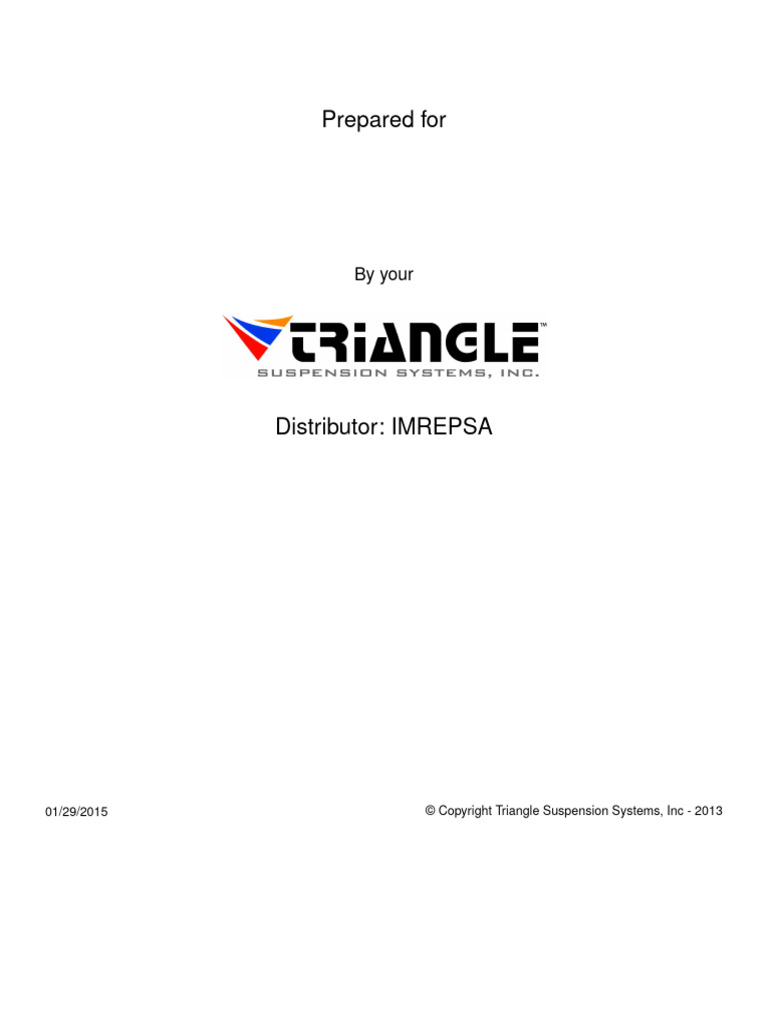 Triangle Trailer | PDF | Axle | Washer (Hardware)