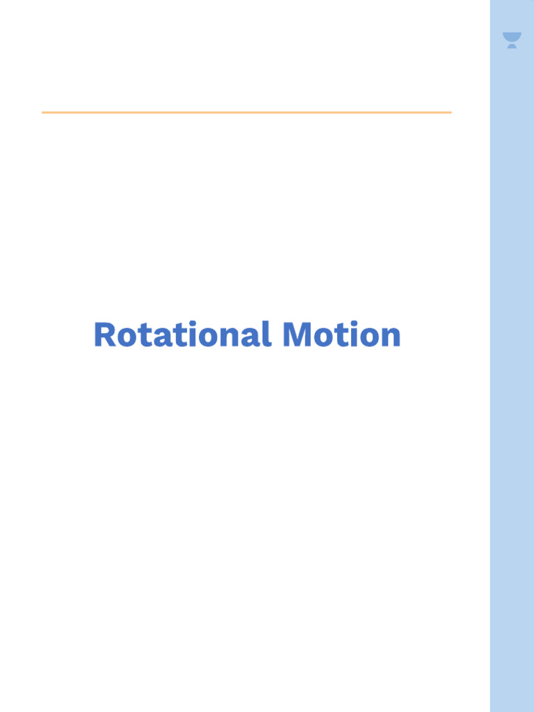 NEET UG Physics Rotational-Motion | PDF | International System Of Units ...