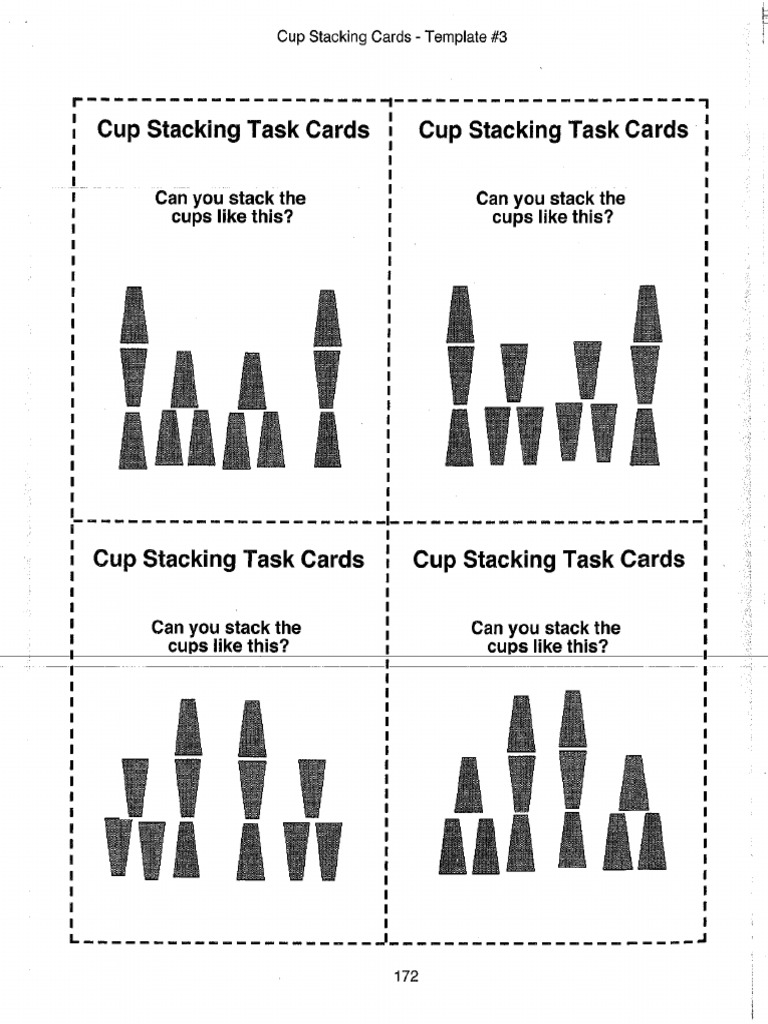 Cup Stack Competition | PDF