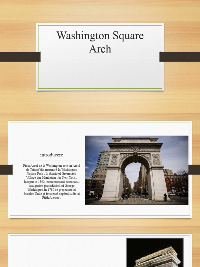 Washington Square Arch | PDF