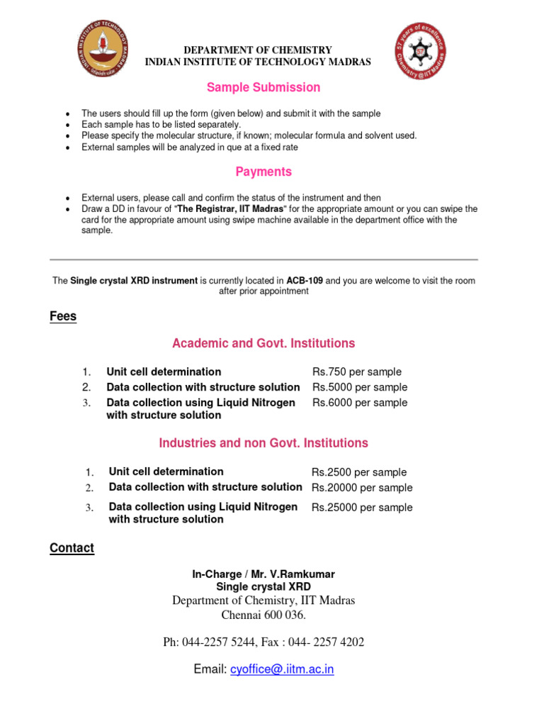 Single Crystal XRD | PDF | Physical Chemistry | Physical Sciences