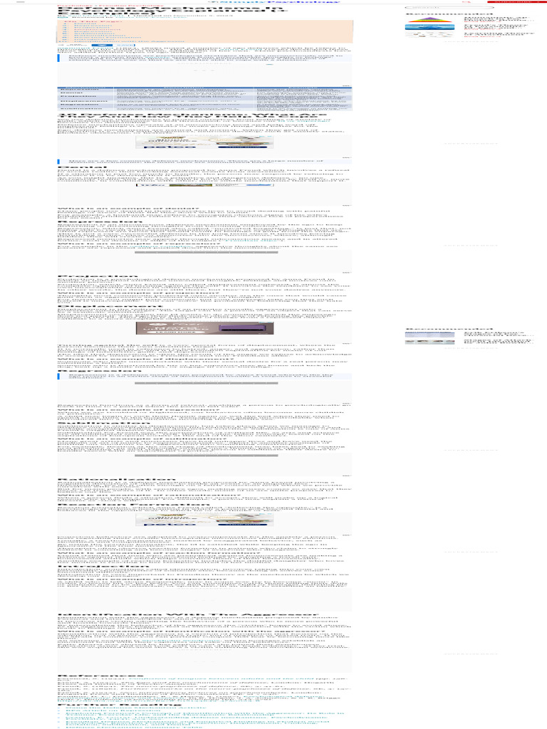 Defense Mechanisms in Psychology Explained (+ Exa | PDF | Id ...