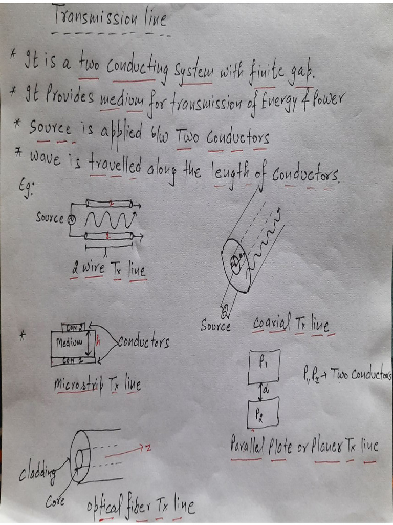 Lec 1 To 14 Transmission Line. EMFT Notes | PDF