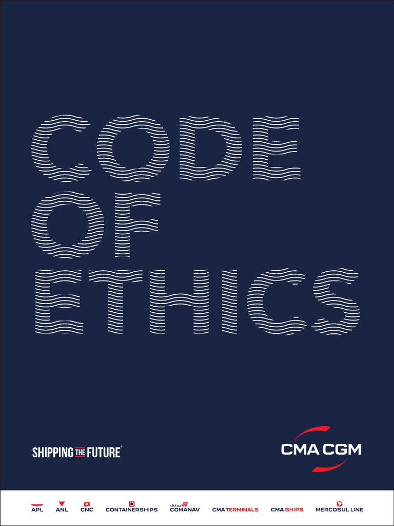 CMA CGM - Code of Ethics - EN-28102020 - 0 | PDF | Bribery | Corruption