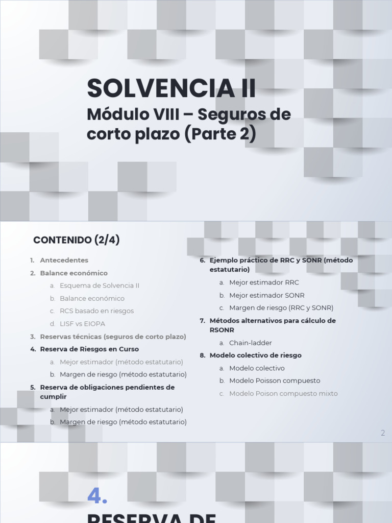 Método Chain Ladder en Solvencia II | PDF | Matemáticas