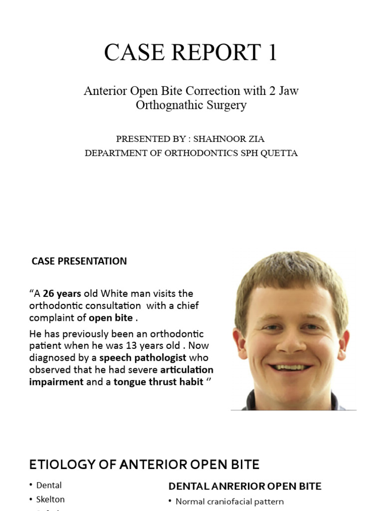 Case 2 | PDF | Orthodontics | Dentistry Branches