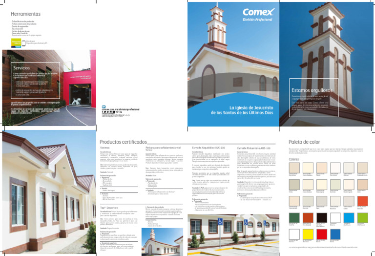COMEX. Paleta de Colores | PDF | Pinturas | Color