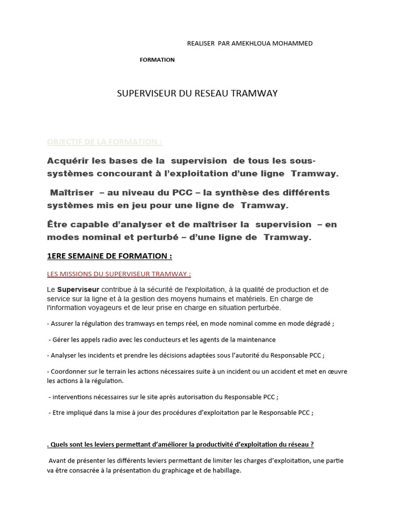 Comprendre le SAEIV dans le Tramway | PDF | Tramway | Informations