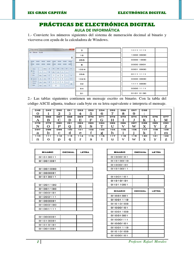 PR Cticas de Electr Nica Digital | PDF | Electrónica | Electrónica digital