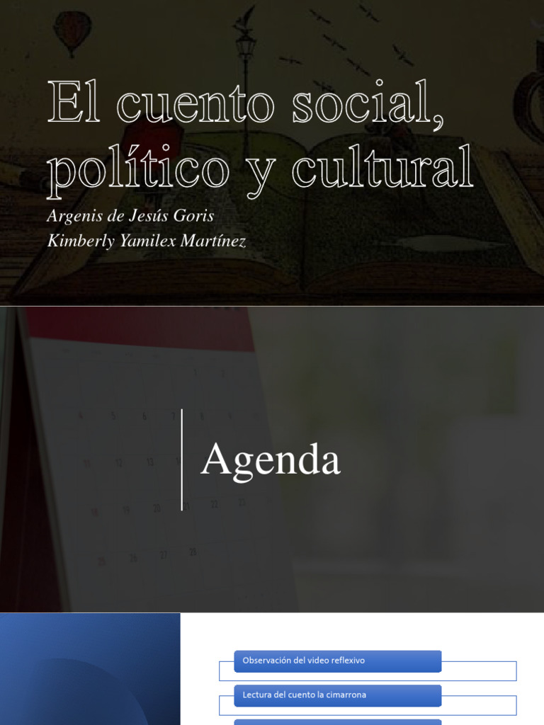 El Cuento Social, Político y Cultural | PDF | Narración