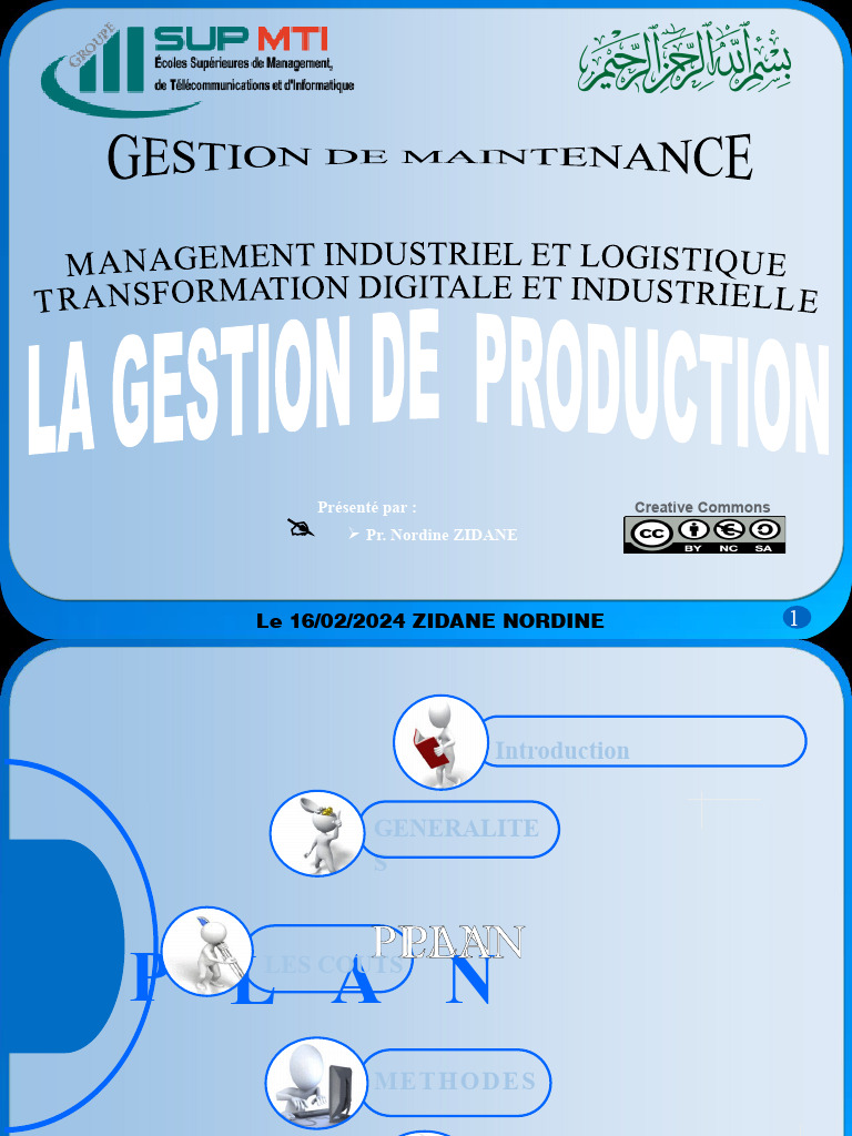 La Gestion de Production | PDF | Progiciel de gestion intégré | Processus d'affaires