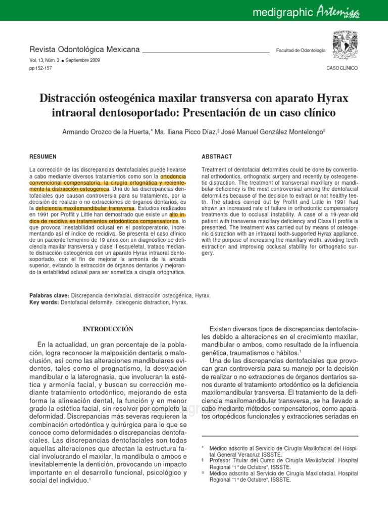Hyrax SARPE | PDF | Hueso | Odontología