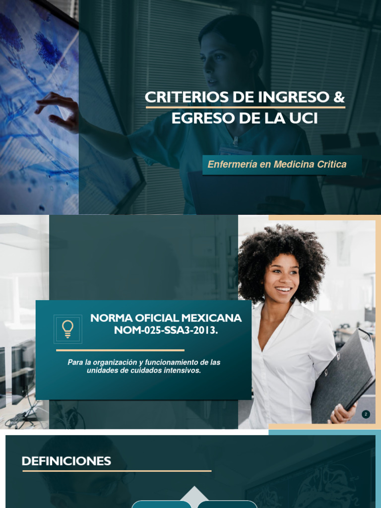 2.criterios de Ingreso - Egreso de La Uci | PDF | Unidad de Cuidados Intensivos | Medicina de ...