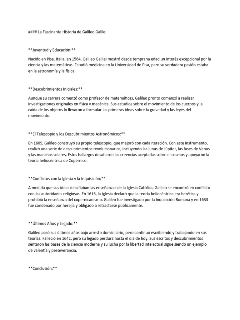 Galileo Galilei | PDF | Galileo Galilei | Isaac Newton