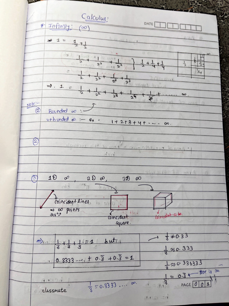 Theory of Calculus 1 | PDF