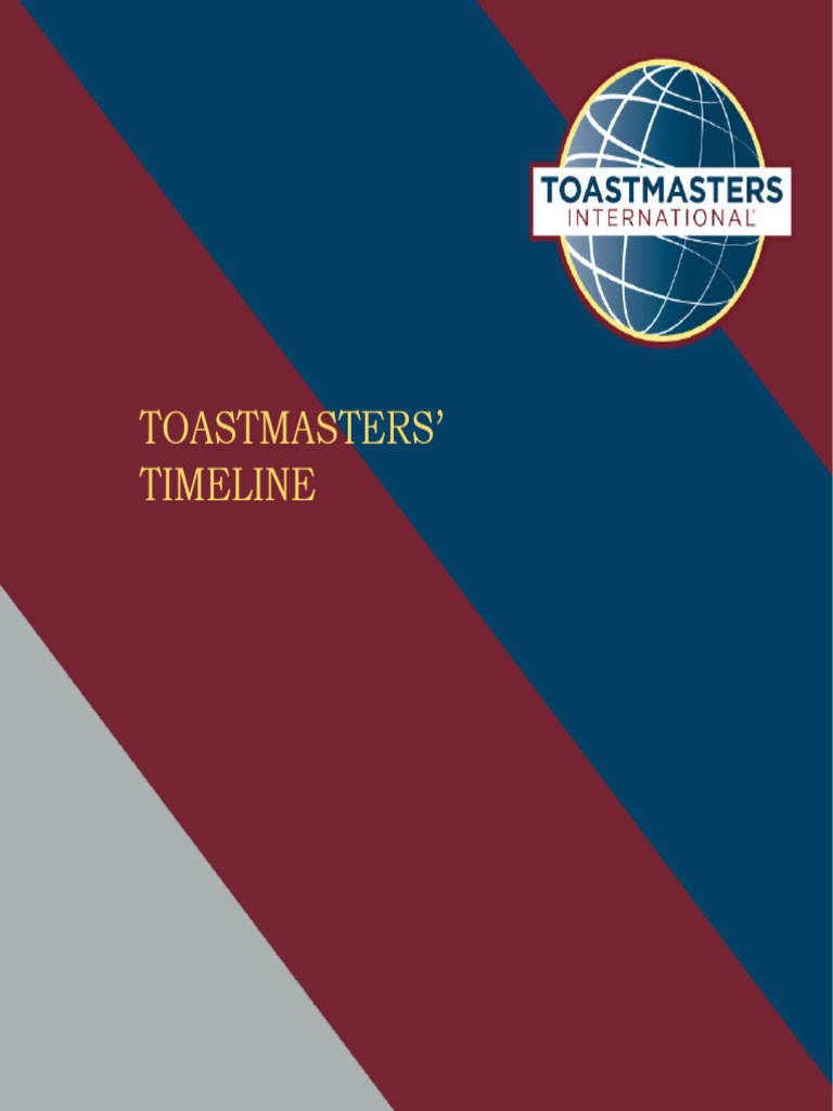 Toastmasters Presentation | PDF