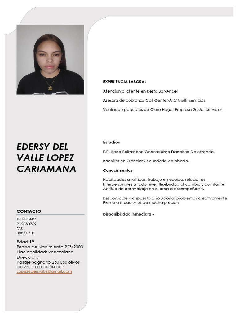 Eder CV | PDF